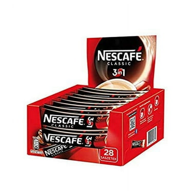 Nescafe 3 In 1 Classic Instant Coffee In Single Packets 28 X 17.5G ...