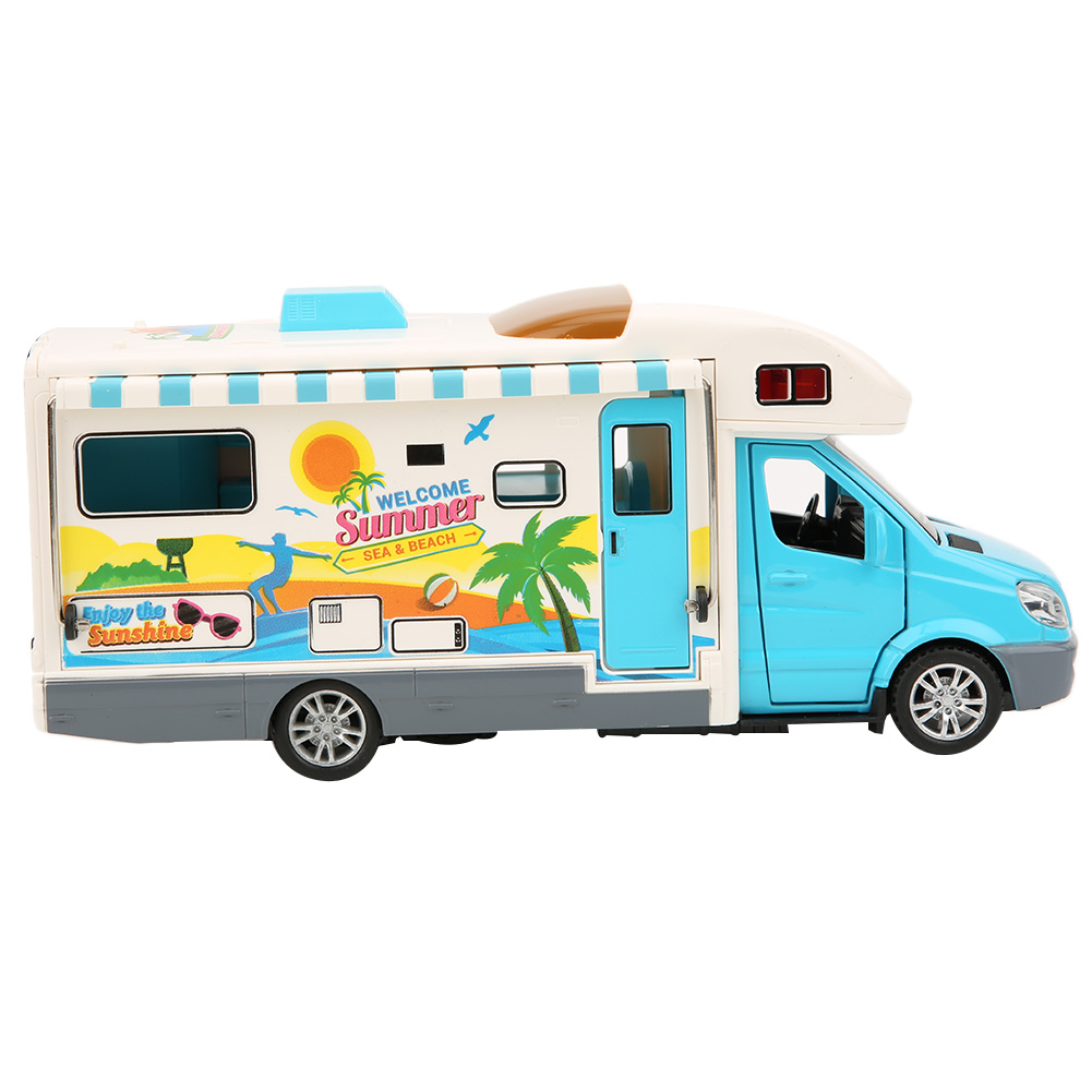 Buy Model Van, Lighting Function Toy Caravan, For Children Kids Online ...