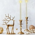Skksst 4pcs Flickering Flame LED Light 9.8" Flameless Taper Candles ...