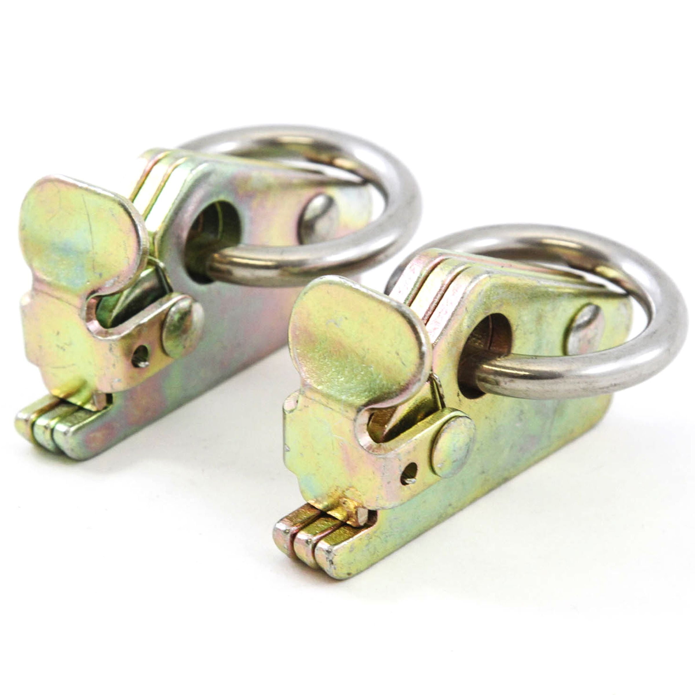 Red Hound Auto 2 Heavy Duty E Track Hook Rings Cargo Van Enclosed ...