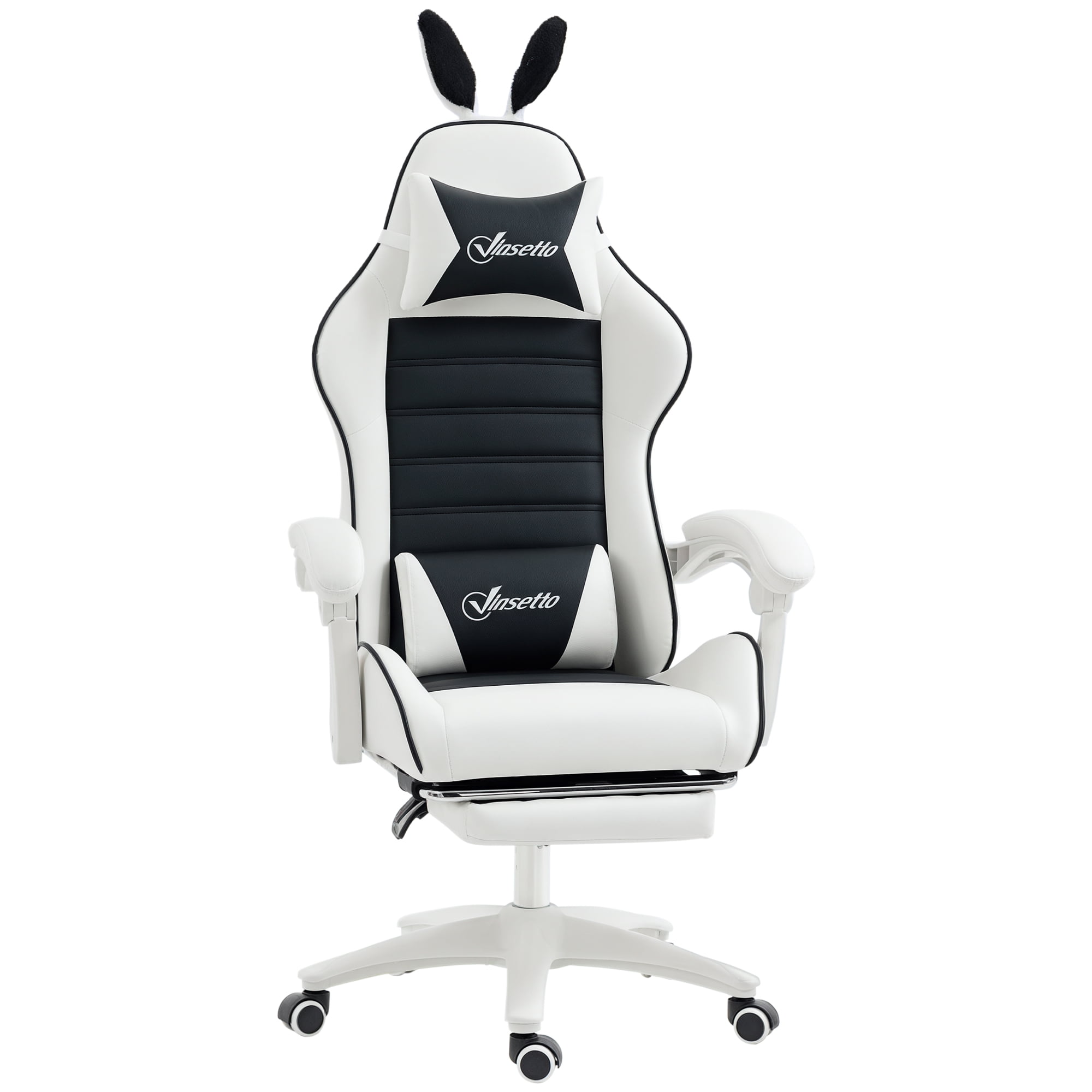 Click here for Homcom Cute Gaming Chair  Reclining Gamer Chair Wi... prices