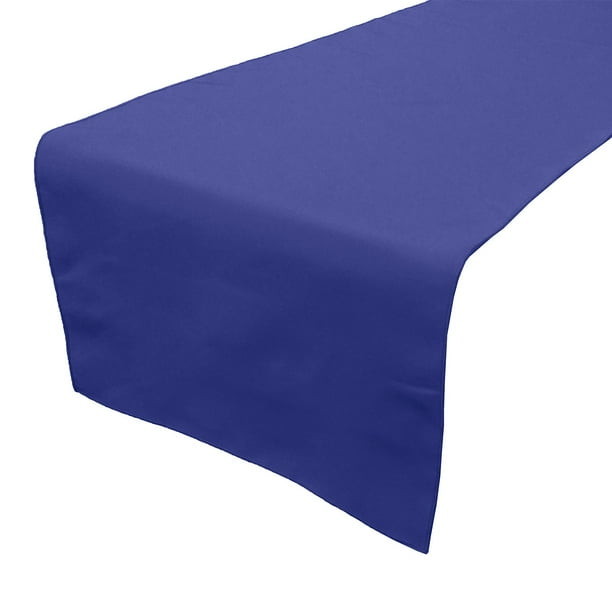 Poplin Table Runner Solid Royal Blue - Walmart.com