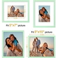 8x10 Picture Frames Set of 4, Display Pictures 5x7 with Mat or 8x10 ...