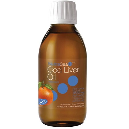 NUTRASEA Cod Liver Oil +D (Tangerine - 200 ml) | Walmart Canada