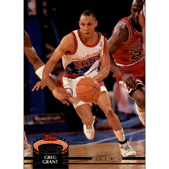 1992-93 Stadium Club #225 Greg Grant NBA Basketball Trading Card ...
