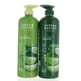 Super Nature Potent Aloe Moisturizing Shampoo and Conditioner, 30 fl oz ...