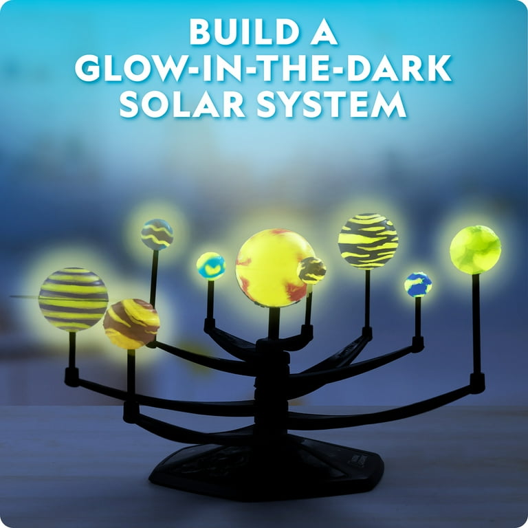 Glow In The Dark Solar System Sensory Play