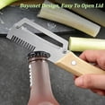 3-in-1 Scallion Shredder, Stainless Steel Vegetable Peeler with Bottle ...