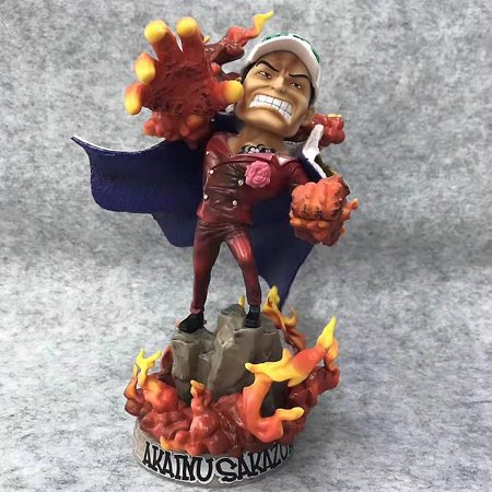 21cm Anime One Piece Navy Generals Sakazuki Gift Pvc Figure Collection ...