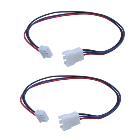 20pcs JST Connector 2-Pin Male and Female Plug with Pins PH1.25 (10x ...