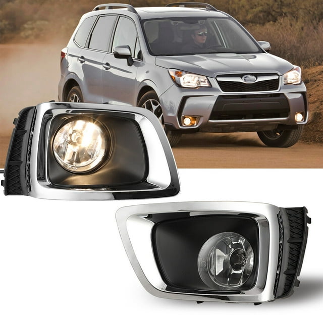 For 2014-2018 Subaru Forester XT Bumper Fog Lights Driving Lamps Wiring ...