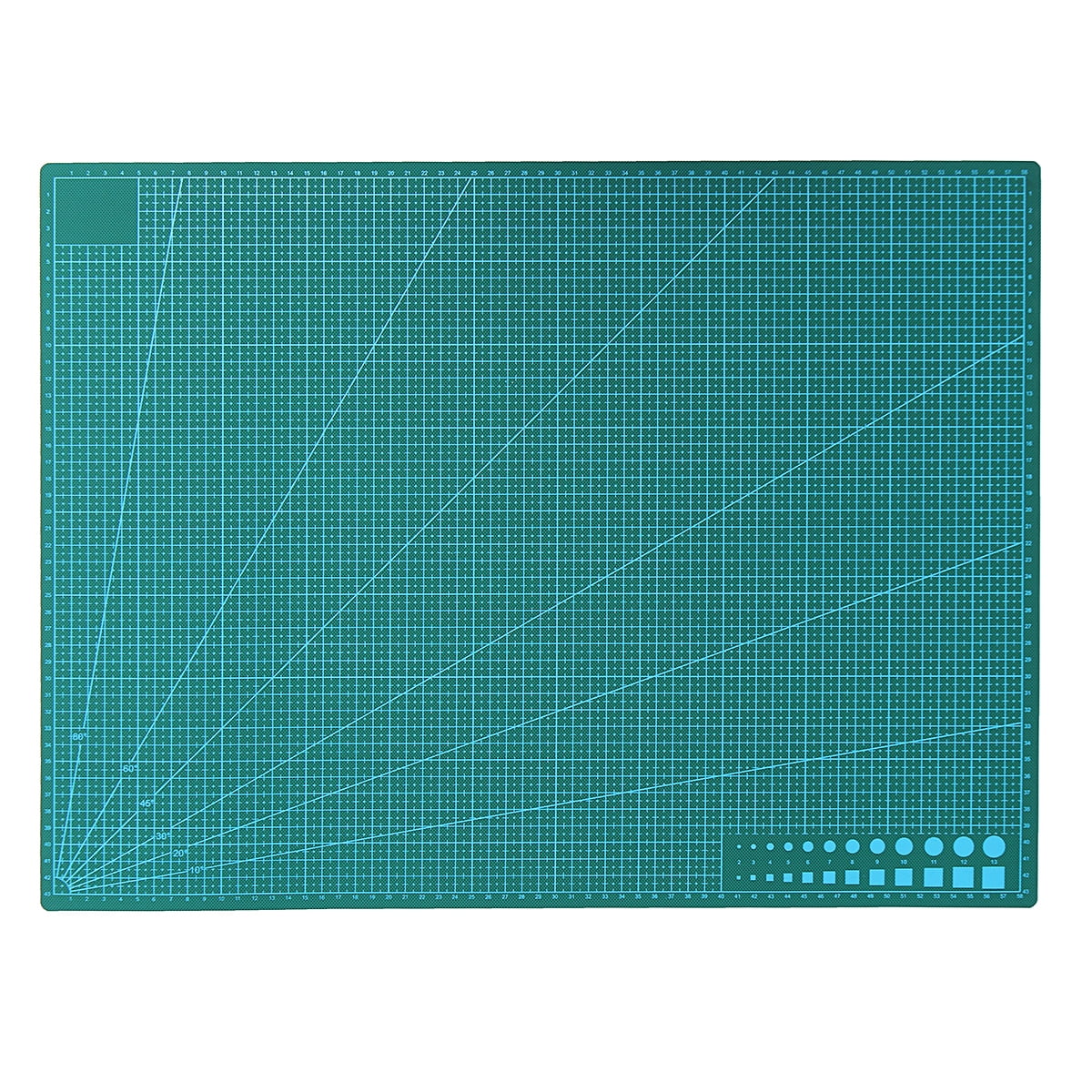 A2/A3/A4 Green Self Healing Gridded Cutting Mat Board PVC Cutting Pad ...