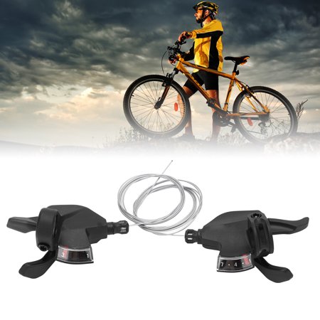 ANGGREK Bicycle Front Rear Lever,LeBycle 3x7 21 Mountain Bike Shifter ...
