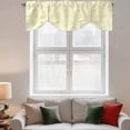 Cartoon Lemons Tie Up Valance Curtains Summer Fruit Leaf Pastoral Plant ...
