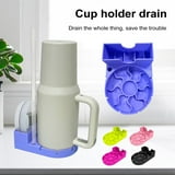 sunsanly Silicone Cup Drain Rack Fasting Drying Holder Kitchen Cup ...