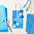 25-Pack Blue Small Gift Bags with Handles - Paper Bags for Birthday ...