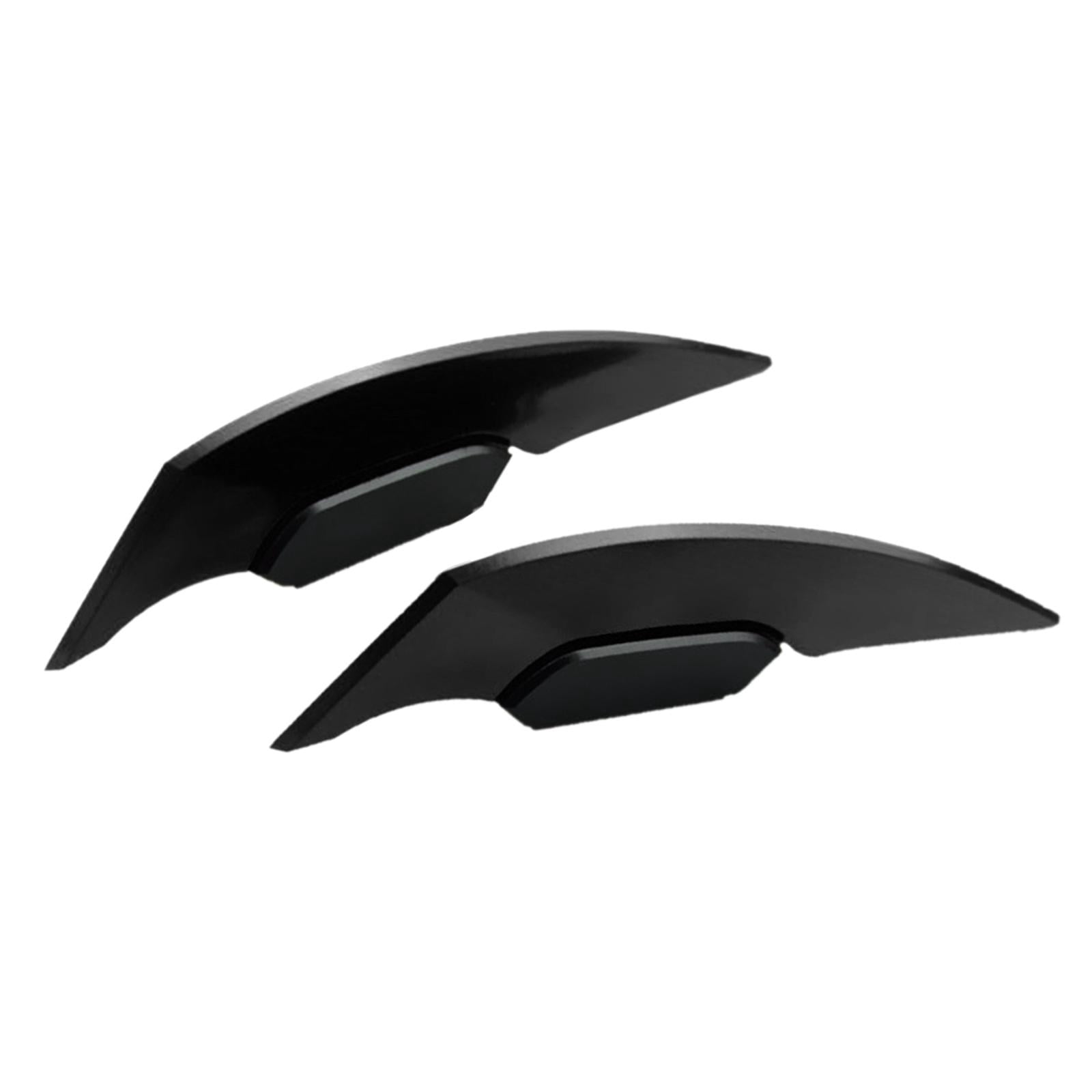 2Pcs Motorcycle Winglets Fairing Side Spoiler Universal Modification ...