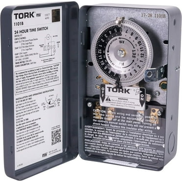 TORK Electronic Timer # E101B 120-277V SPST Multi Use Timer - Walmart.com