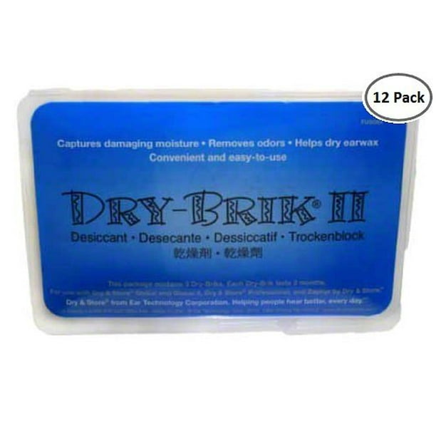 Dry Brik II Desiccant Blocks 12-Pack - Walmart.com