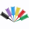 Yjhbcywm Professional 3 Way Split Hair Dye Comb Highlighter Weave Comb