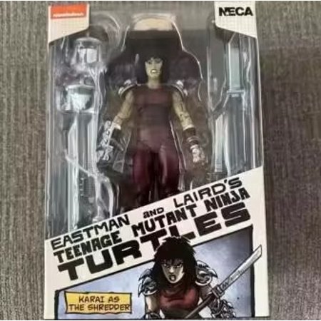 Neca Tmnt Turtles Shf The Last Ronin Footbot Armored Karai Unarmored ...