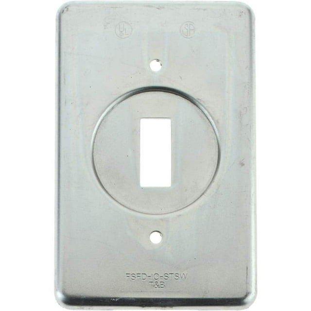 Thomas & Betts DS32-TB Steel Electrical Box Single Gang Toggle Switch ...