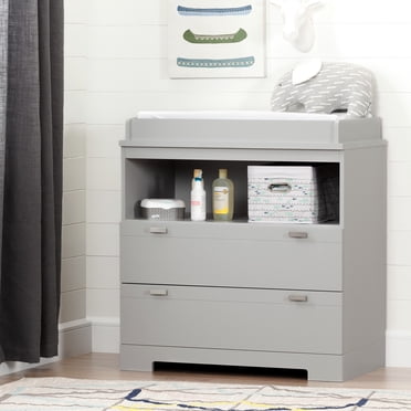 South Shore Furniture South Shore Cotton Candy Changing Table with ...