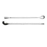 uawhw Spoon,Stainless Steel Spiral Long Handle Mixing Stir Cocktail ...