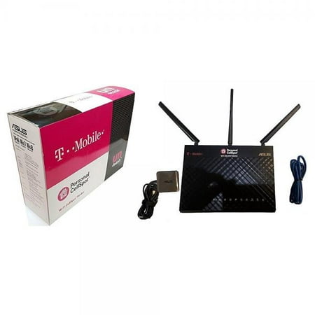 T-Mobile (AC-1900) By ASUS Wireless-AC1900 Dual-Band Gigabit Router ...