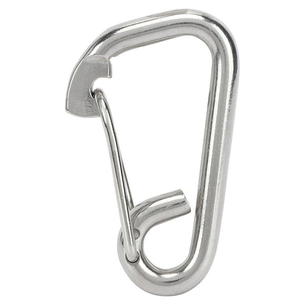 Spring Hook,Carabiner Spring Loaded Gate Spring Climbing Buckle Spring ...