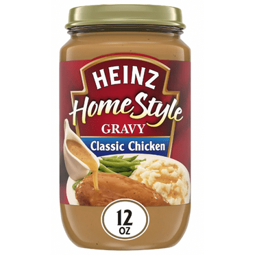 Heinz HomeStyle Classic Chicken Gravy, 12 Oz Jar (Pack of 32) - Walmart.com