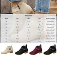 Bkhluea Women Single D Ring Buckle Strap Stacked Wood Block Heel Ankle ...