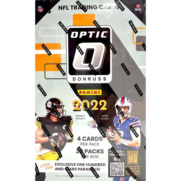 2022 Panini Donruss Optic NFL Football Trading Cards 20-Pack Retail Box ...