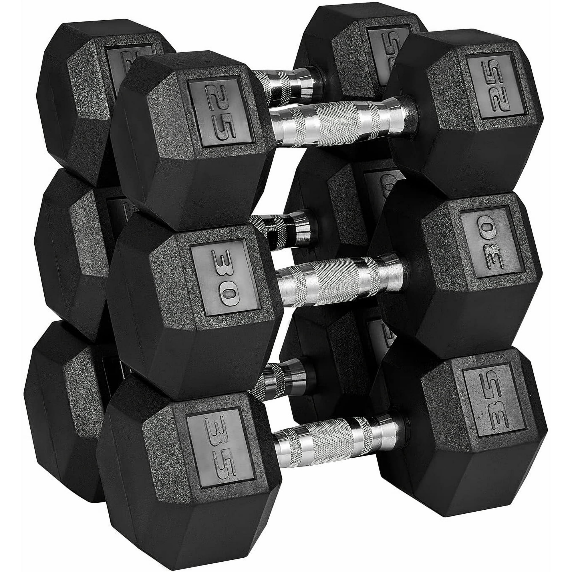 Click here for Magma Premium Rubber Hex Dumbbell Sets 180 Lb Set prices
