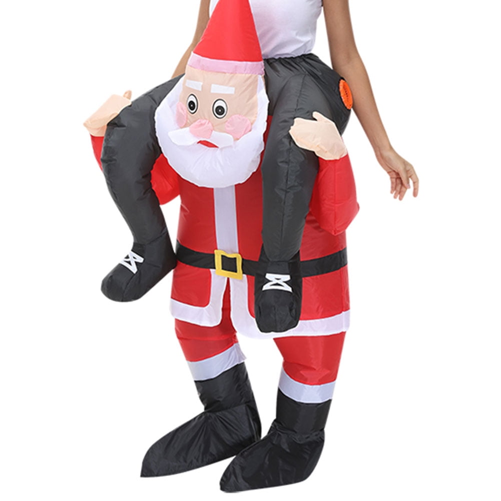 Conjunto de disfraz navideño inflable, trajes festivos inflados unisex ...