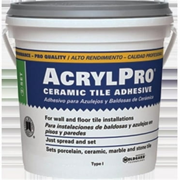 Custom BLDG Products ARL40003 Cera Tile Adhesive, 3.5 Gallon - Walmart.com