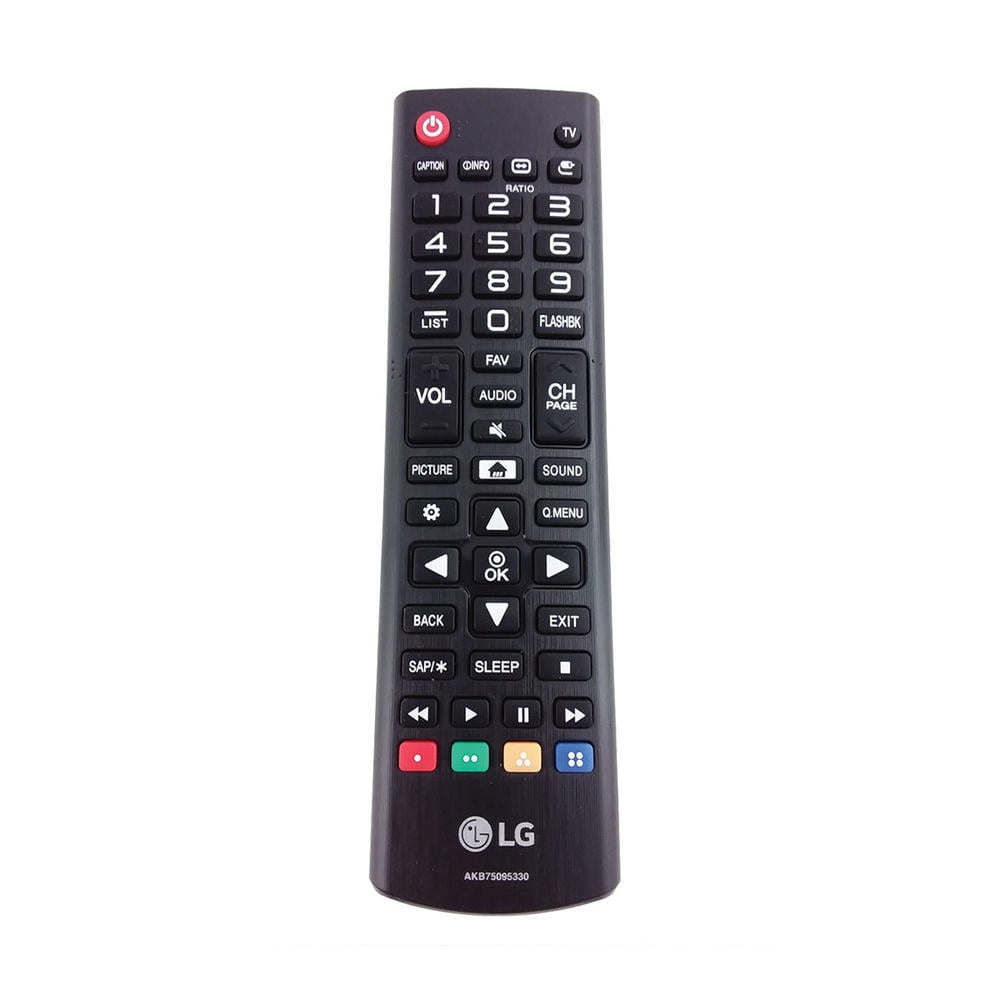 Genuine LG AKB75095330 TV Remote Control - Walmart.com