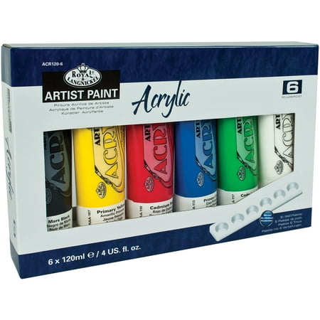 Acrylic Paints 120Ml 6/Pkg-Assorted Colors - Walmart.ca