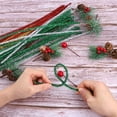 GIXUSIL 100Pieces Pipe Cleaners Set,10 Colors Christmas Decorations ...