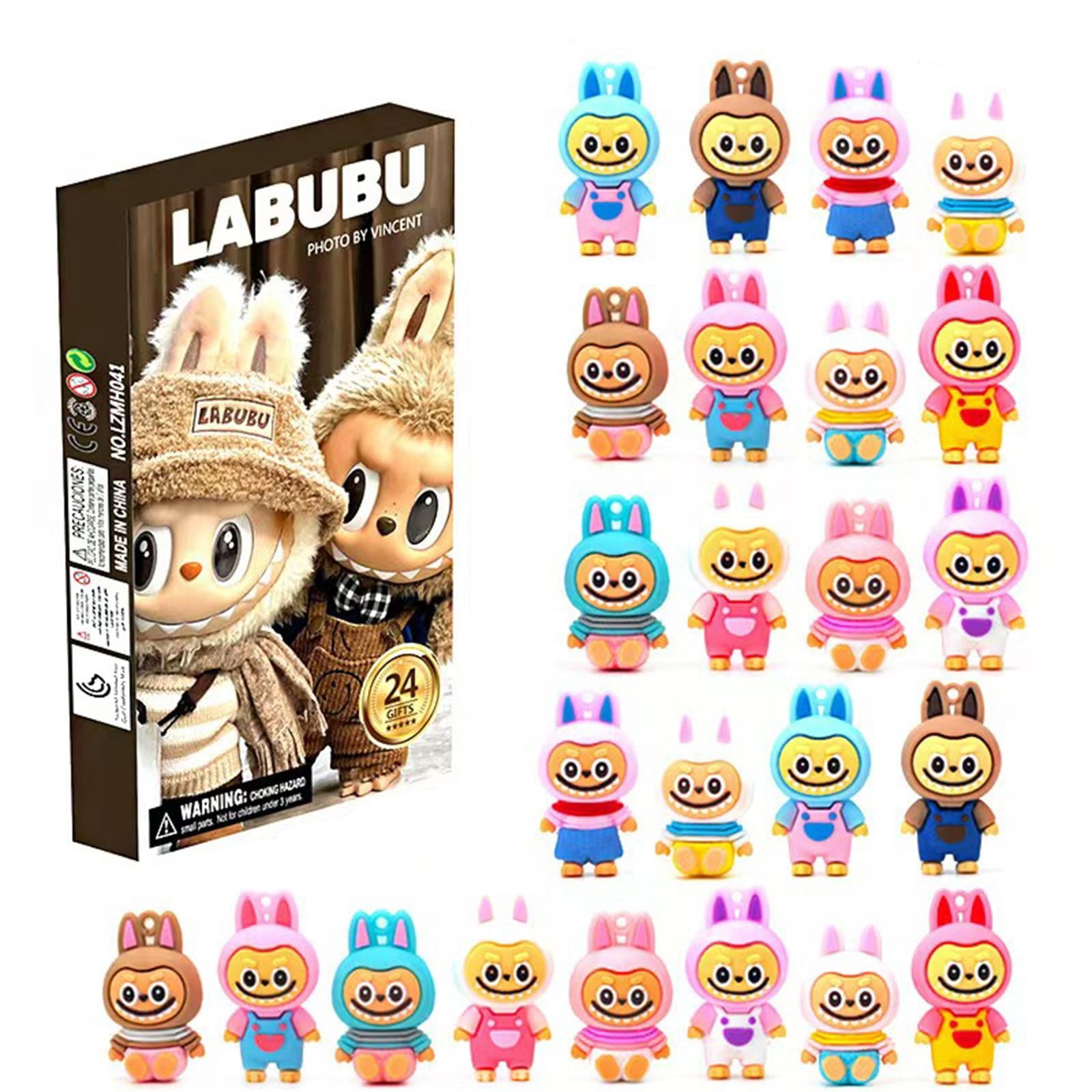 Labubu Pop Mart Originales Labubu Original Advent Calendar Contains 24 ...