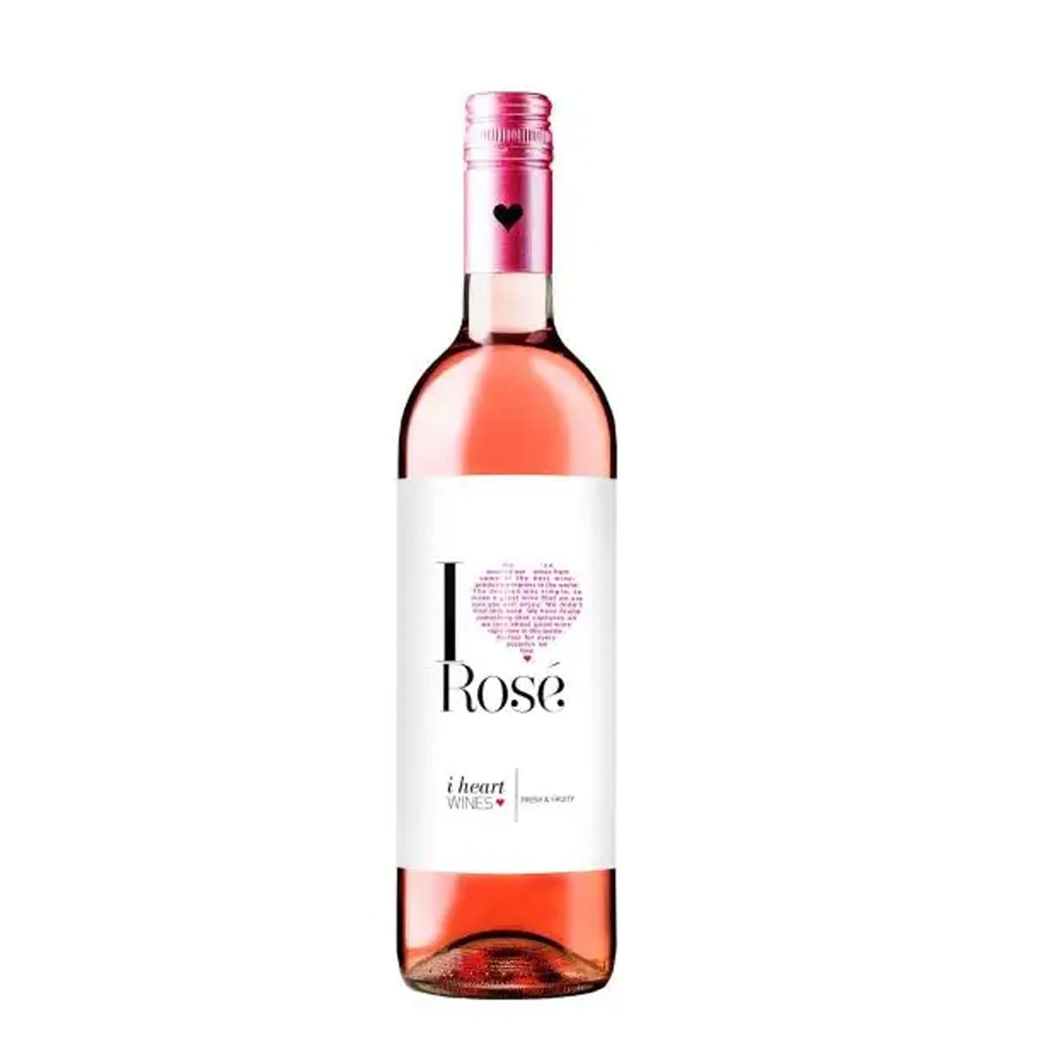Pack de 4 Vino Rosado I Heart Rose 750 ml I Heart | Bodega Aurrera en línea