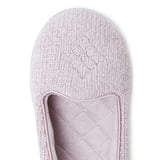 Dearfoams Women's Chenille Closed Back Slippers - Walmart.com