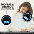 Eilison 2-in-1 Digital & Analog Weighing Scale, 400lbs Capacity ...