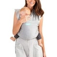 Moby Wrap Fit Hybrid Baby Carrier in Grey - Walmart.com