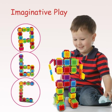 Dimple Set of 60 Blocks Total 360 Pieces Large Sensory Pieces and ...