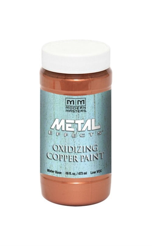 Modern Masters Metal Effects Copper Oxidizing Paint 16 oz. - Walmart ...