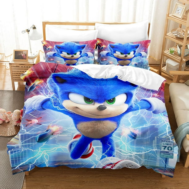 Sonic Sheets Three Piece Set, 3D Printing, Soft Microfiber, Duvet Cover ...
