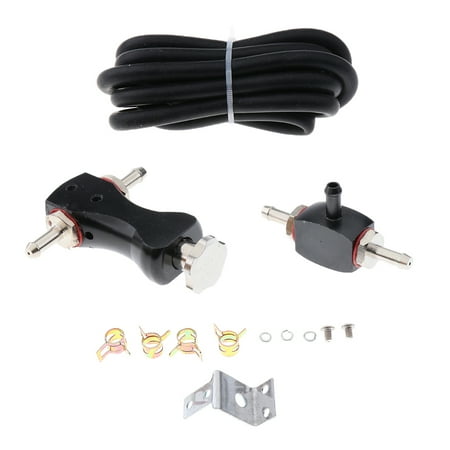 Black Adjust Manual Boost Controller 1-30PSI with Pipe Kit | Walmart Canada