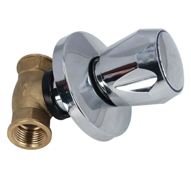 Concealed Water Valve, 1/2 Inch Female Thread NPT Brass Water Valve for ...