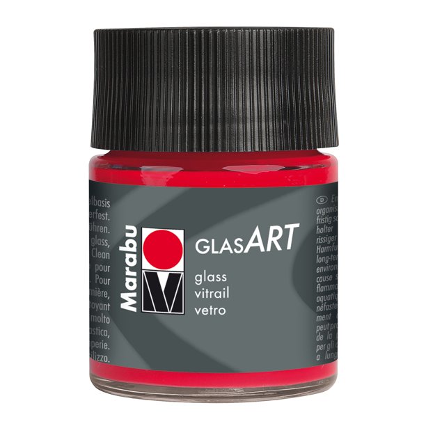 Marabu GlasArt Paint, 50ml, Vermilion - Walmart.com